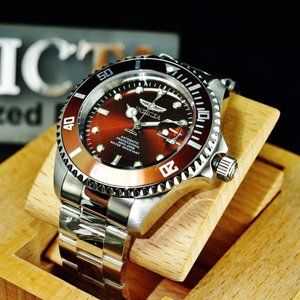 Invicta | Accessories | Sale Mens Pro Diver Automatic Crimson Red Dial ...